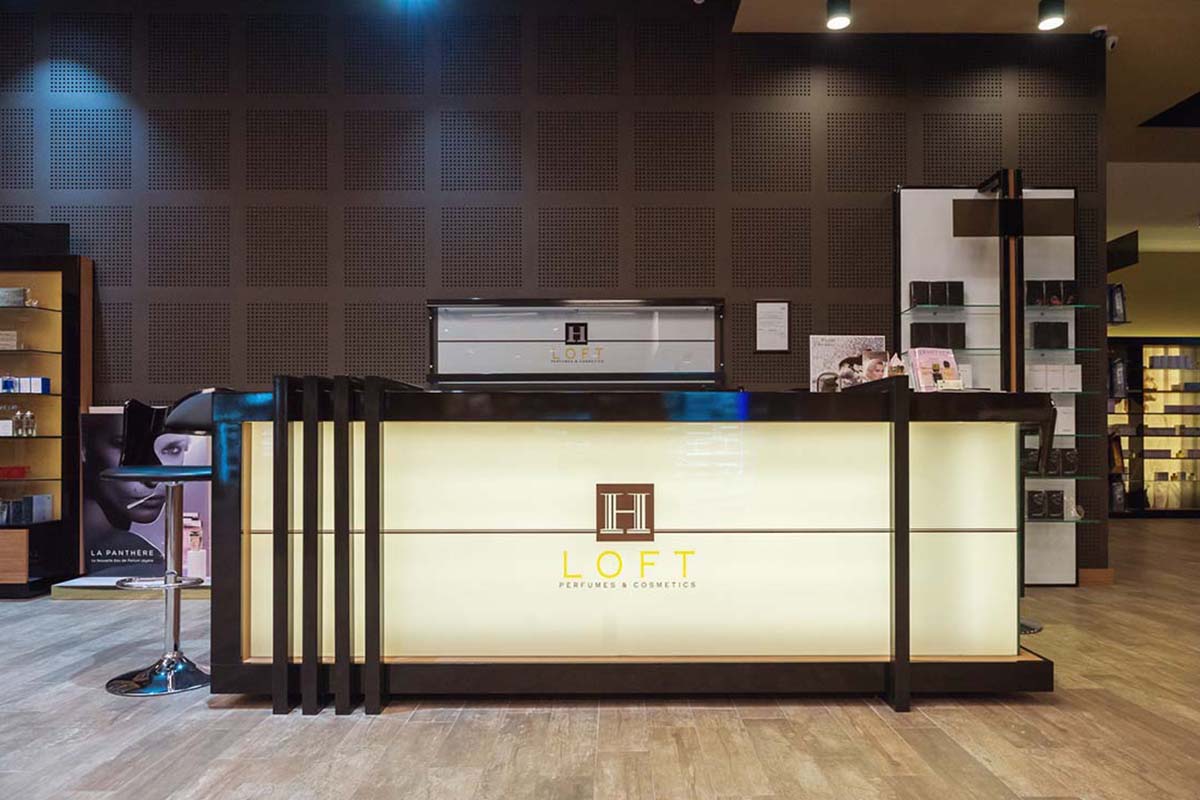 “Loft” Perfume Store • Metric Studio
